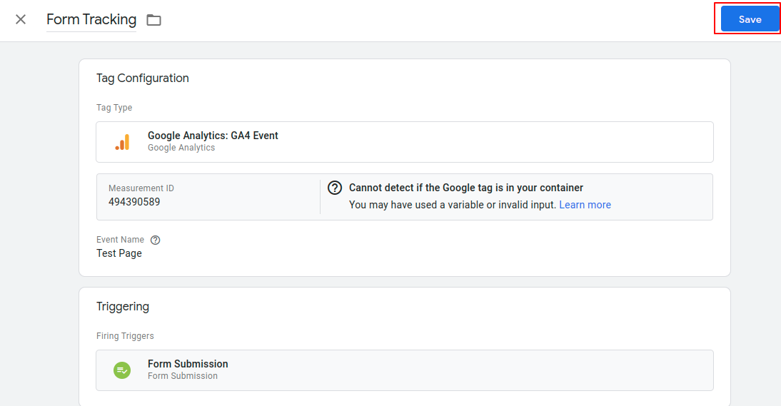 Introduction To Form Tracking in Google Tag Manager